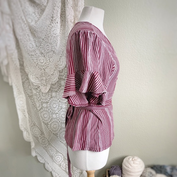 Free People | Tops | Free People Wrapped Around My Finger Wrap Top ...